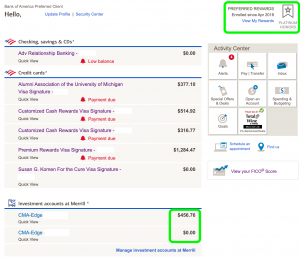 Bank of America Customized Cash Rewards Card (and Premium Rewards ...